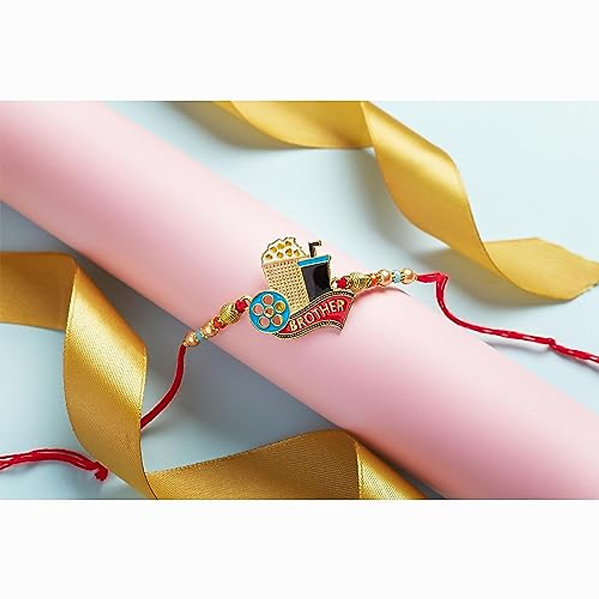 Embrace the Bond of Love: Exquisite Rakhi Collection for Cherished Siblings - Celebrate the Joyous Raksha Bandhan Tradition with Our Handcrafted Rakhi Designs | Rakhi for Brother and Bhabhi | Raksha Bandhan Rakhi | Bhaiya Bhabhi Rakhi | Rakhi Set