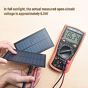 Soshine 10pcs Small Solar Panels - 1.8w 5.5v Mini Solar Panels with High Performance Monocrystalline for Solar Light,Science Project