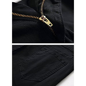 Men's Light Blue Skinny Ripped Jeans Destroyed Distressed Pencil Pants,Light Blue 322,W34