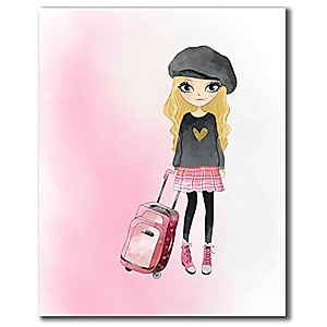 Pink Paris (8x10 - Set of Four)