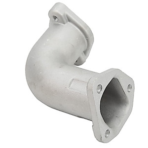 Generator Intake Elbow,Standard Size Intake Pipe Aluminum Alloy for 186F 188F Micro Cultivator
