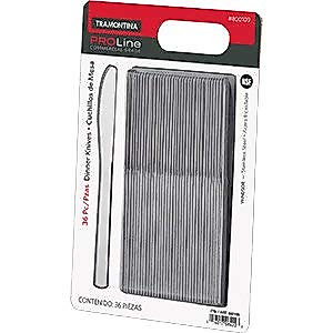 Tramontina Proline Windsor Dinner Knife, Stainless Steel 36 Ct (80317/502)