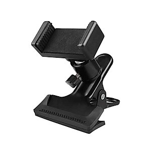CALIDAKA Guitar Head Clip Guitar Phone Holder Smartphone Guitar Capo 360 Rotation Headstock Cell Phone Clamp Clip Mount for Electric or Acoustic Guitars, Fits Smartphone with 2.16in-2.95in