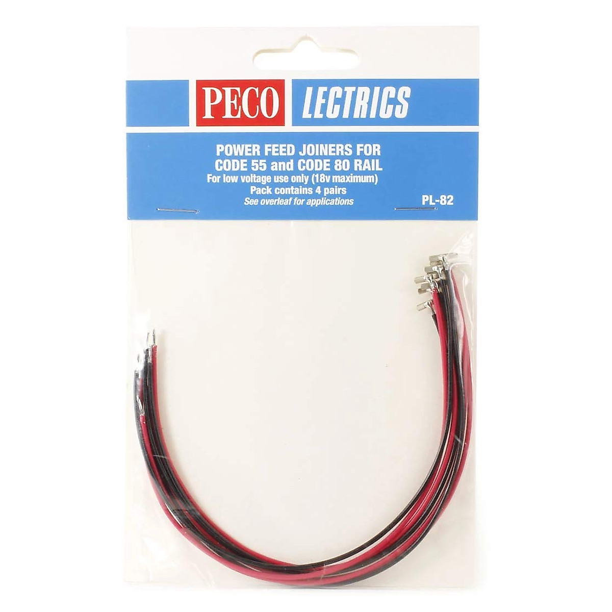 Peco Lectrics Power Feed Joiners for Code 55 and Code 80 Rail