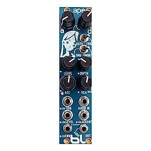Blue Lantern BLM Accented Asteroid BD Analog Bass Drum Eurorack Synth Module