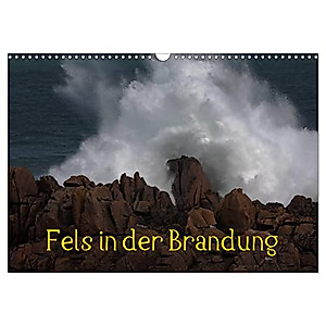 Rock in the surf (Wall Calendar 2024 DIN A3 Landscape), CALVENDO 12 Month Wall Calendar