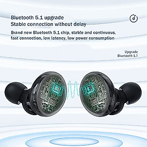 Pink Sleep Earbuds Noise Cancelling for Sleeping Bluetooth Headphones Ultra Smallest Invisible Mini Wireless Ear Buds for Side Sleepers Workout Waterproof Earpiece Stereo HiFi Sound for Android iOS
