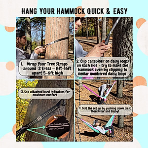 Mr. Mocks Camping Hammocks | Single Double and Bunk Bed Backpacking Hammock | Featherlite Outdoorsman Survival | hammok hamick hamock | (Wild Turkey, Single)