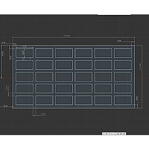 Extruded Gaming Tabletop Miniature Storage and Travel Case