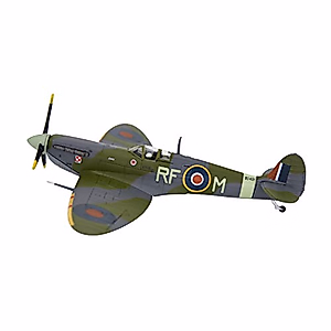 TANG DYNASTY(TM) 1:72 Supermarine Spitfire Fighter Attack Metal Plane Model, World War II Royal Air Force 1941, Military Airplane Model,Diecast Plane,for Collecting and Gift