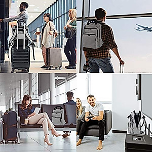 Gaming Console Backpack Compatible with PS5, Large Capacity Travel Carrying Case for PlayStation5 Console Digital Edition, Storage Bag with Multiple Pockets for Laptop and Gaming Accessories