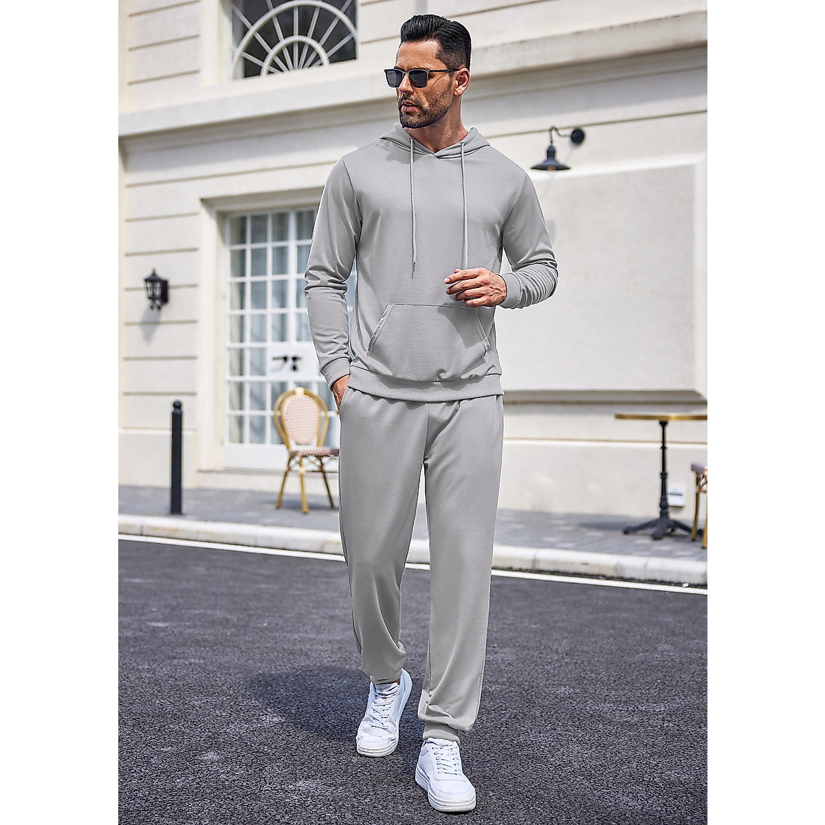 COOFANDY Sweatsuit for Men Casual Athletic Jogging Suits Sets Track Suits 2 Piece Sets for Men