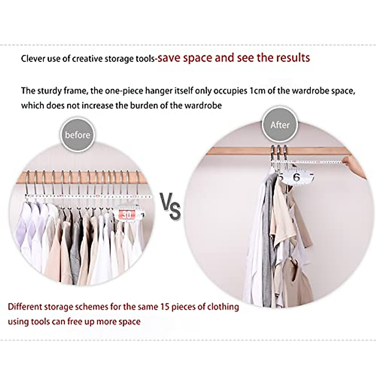 Multi-Layer Clothes Hangers Blouse Tree Hangers 3 Pack 5 in 1 Non Slip Space Saving Stainless Steel Shirt Hangers Closet Organizer（3，Grey）