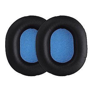 kwmobile Replacement Ear Pads Compatible with Sennheiser HD8 / HD8 DJ / HD6 Mix - Earpads Set for Headphones - Black