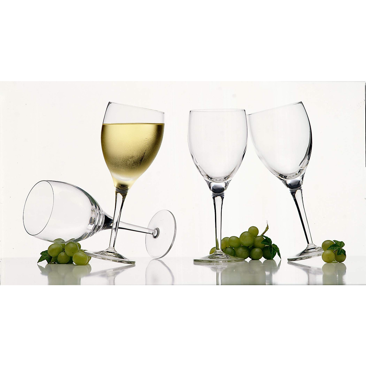 Luigi Bormioli Set of 4 Michelangelo Masterpiece Wine Glasses, 11.5-Oz.