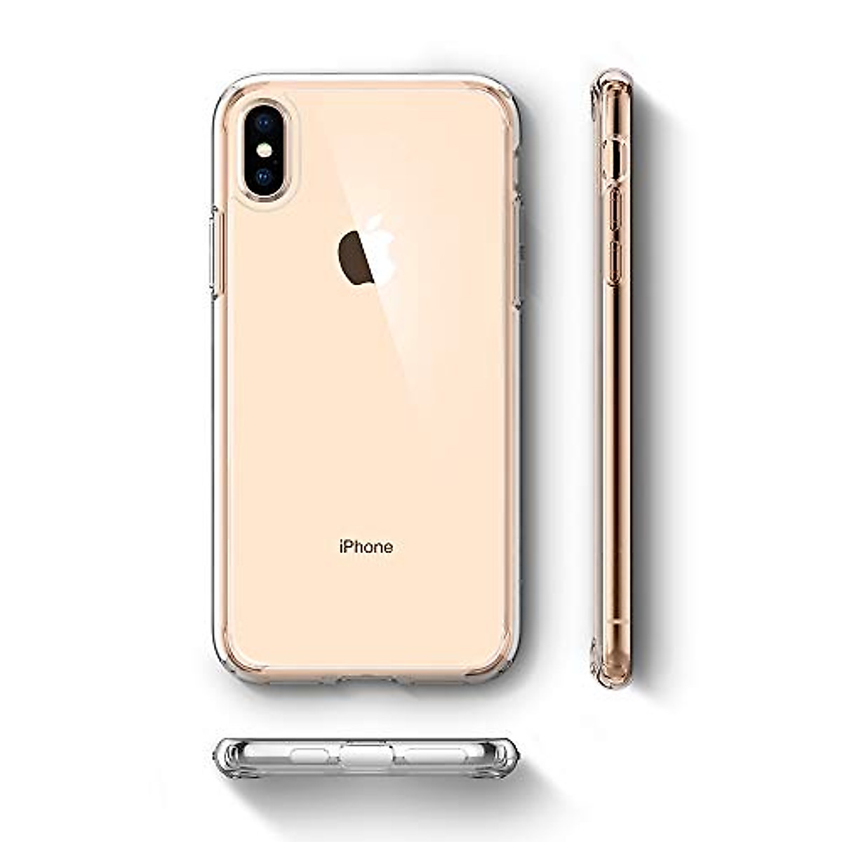Spigen Ultra Hybrid Designed for iPhone Xs Case (2018) / Designed for iPhone X Case (2017) - Crystal Clear