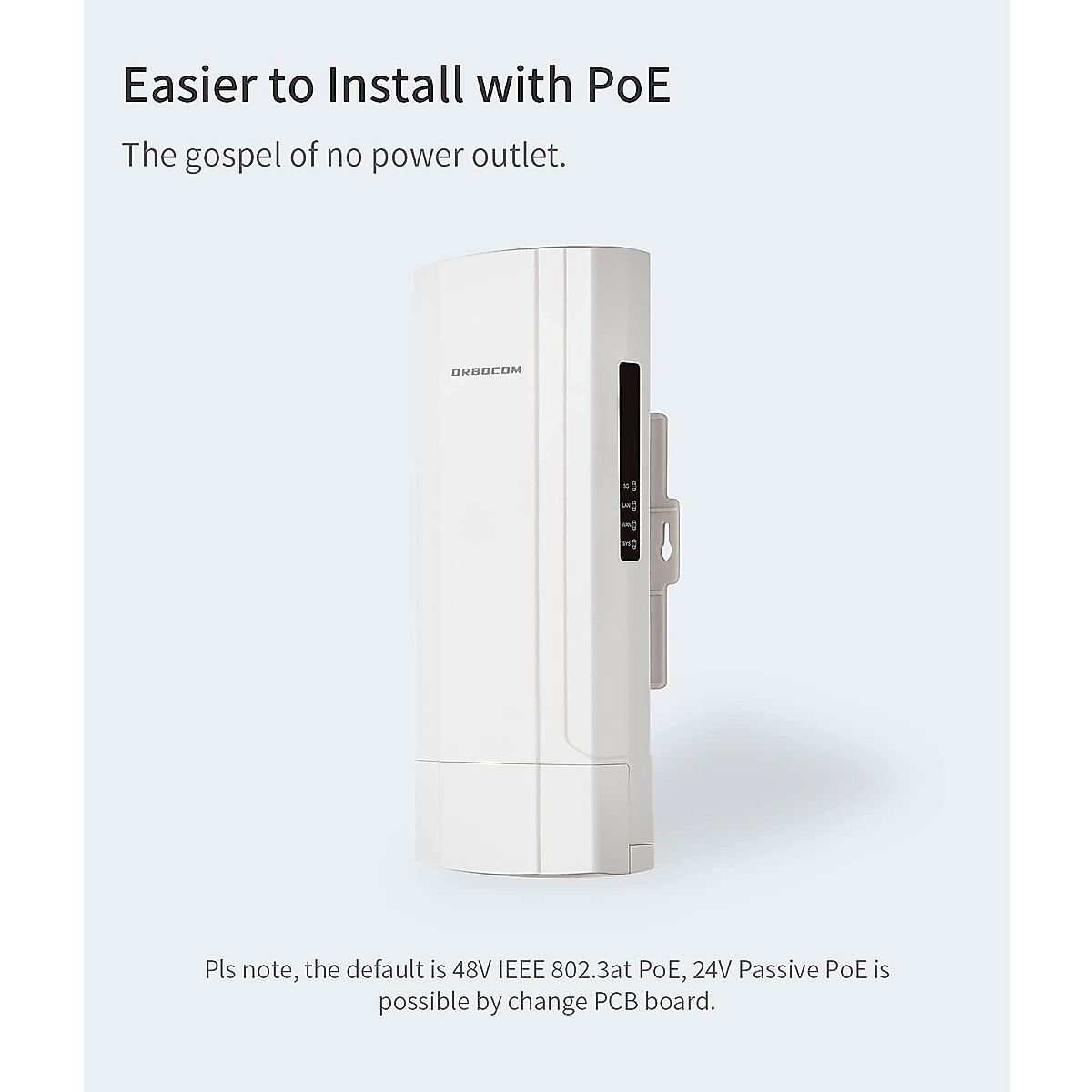 Wireless WiFi Access Point︱Dual Band 2.4GHZ 5GHZ Wave 2.0︱POE Powered Port︱4 x 4 MU-MIMO︱Seamless Roaming for Indoor Wall/Ceiling Mounted