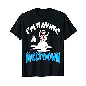 Funny Snowman Christmas Quote Joke T-Shirt