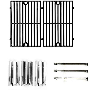 Replacement Kit for Vermont Castings VM400XBP, 50000835, 50003100, VM400, CF9030, VM400XBP, Gas Grill Models Includes Burners, Heat Shields & Cooking Grates