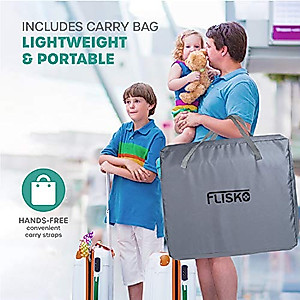 2 in 1 Travel Crib & Bassinet – Lightweight, Pack Play-Yard for Infants & Toddlers. Simple Assembly & Easily Collapsible. Portable Crib, Baby Bed. Mattress & Fitted Sheet Included