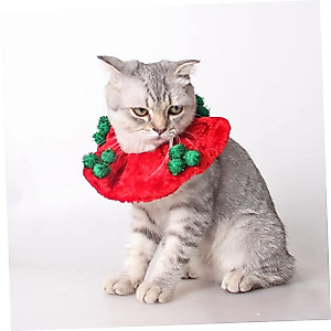 ABOOFAN 3pcs Post Operative Dog Collar Cat After Surgery Collar Bite Lick Collar Pet Lampshade Collar Dog Christmas Collar Kitten Collars Cat Collars Cat Circle Adjustable