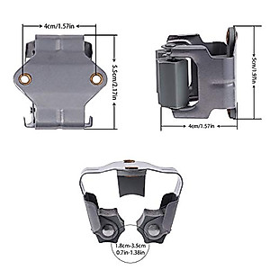 3-H Mop and Broom Holder Wall Mount, Broom Holder Wall Mount 10 Pack, Broom Holder for Garage Garden Shed Storage System Laundry Room Home Kitchen Organization up to 1.45 Inch(grey)