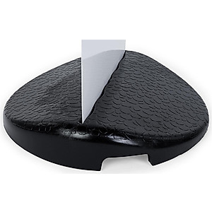 Displays2Go Sidewalk Sign with Weighted Base, Double Sided, Outdoor Rated - White Panel, Black Bottom (ECO1831WN)