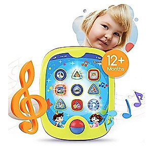 Boxiki kids Smart Pad Educational Toys for Babies and Children - Preschool Learning Toddler Tablet Toy for Infants. Learn ABC, Numbers & Play Games.Learning Toys for 3,4,5 Years Old Boys & Girls