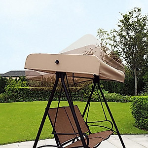 Mainstays Sand Dune Sling Outdoor Swing, Seats 2