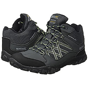 Regatta Men's Low Rise Hiking Boots, Brown Briar Lime Punch 824, 9