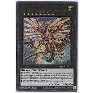 Yu-Gi-Oh! Number C62: Neo Galaxy-Eyes Prime Photon Dragon - PHHY-EN043 - Ultra Rare - 1st Edition