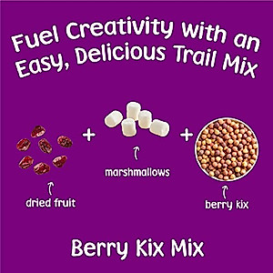 Berry Berry Kix Whole Grain Breakfast Cereal, Crispy Corn Cereal, Family Size, 18 oz