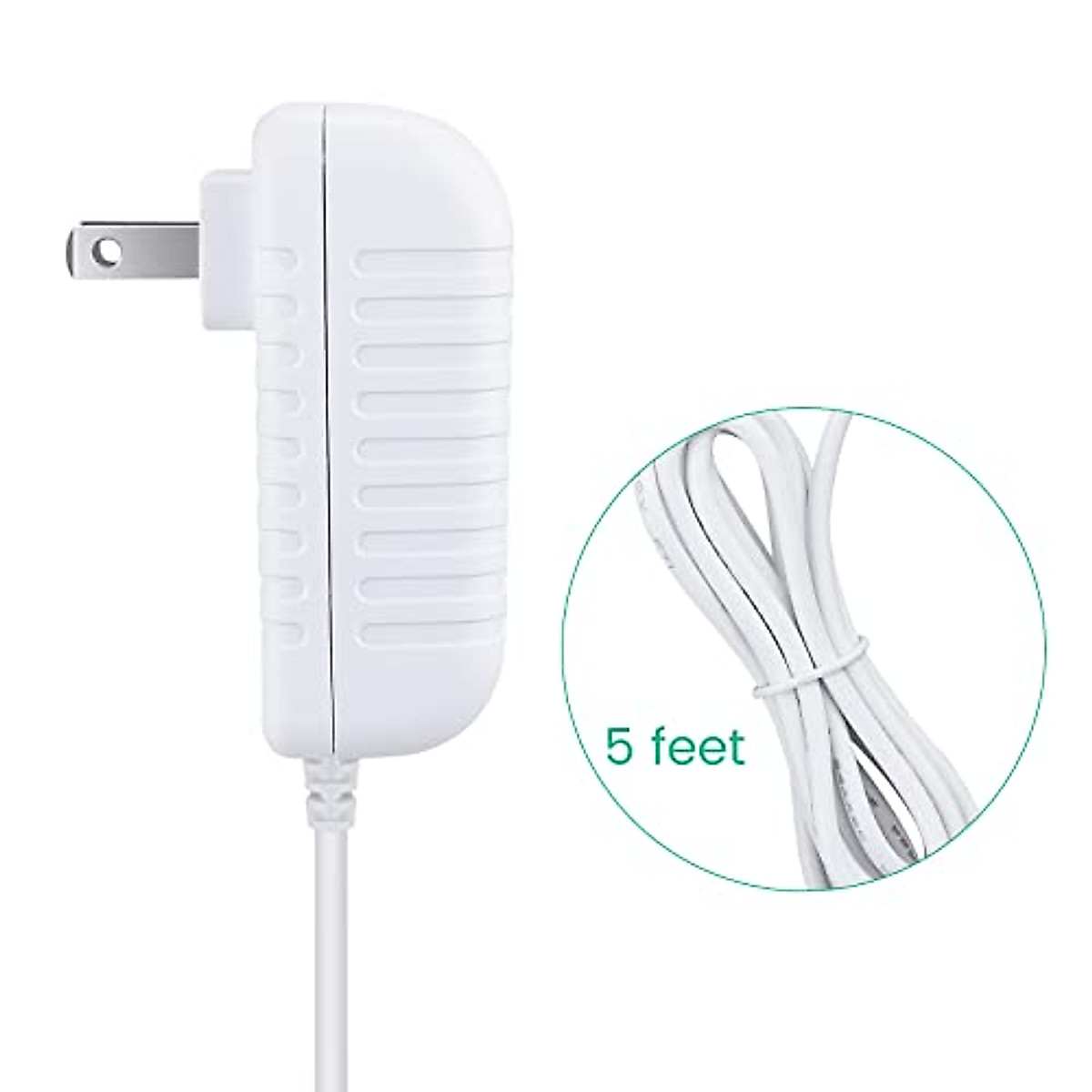 Snugapuppy Power Cord Replacement for Fisher Price, Ingenuity Swing, 6V AC Adapter Charger