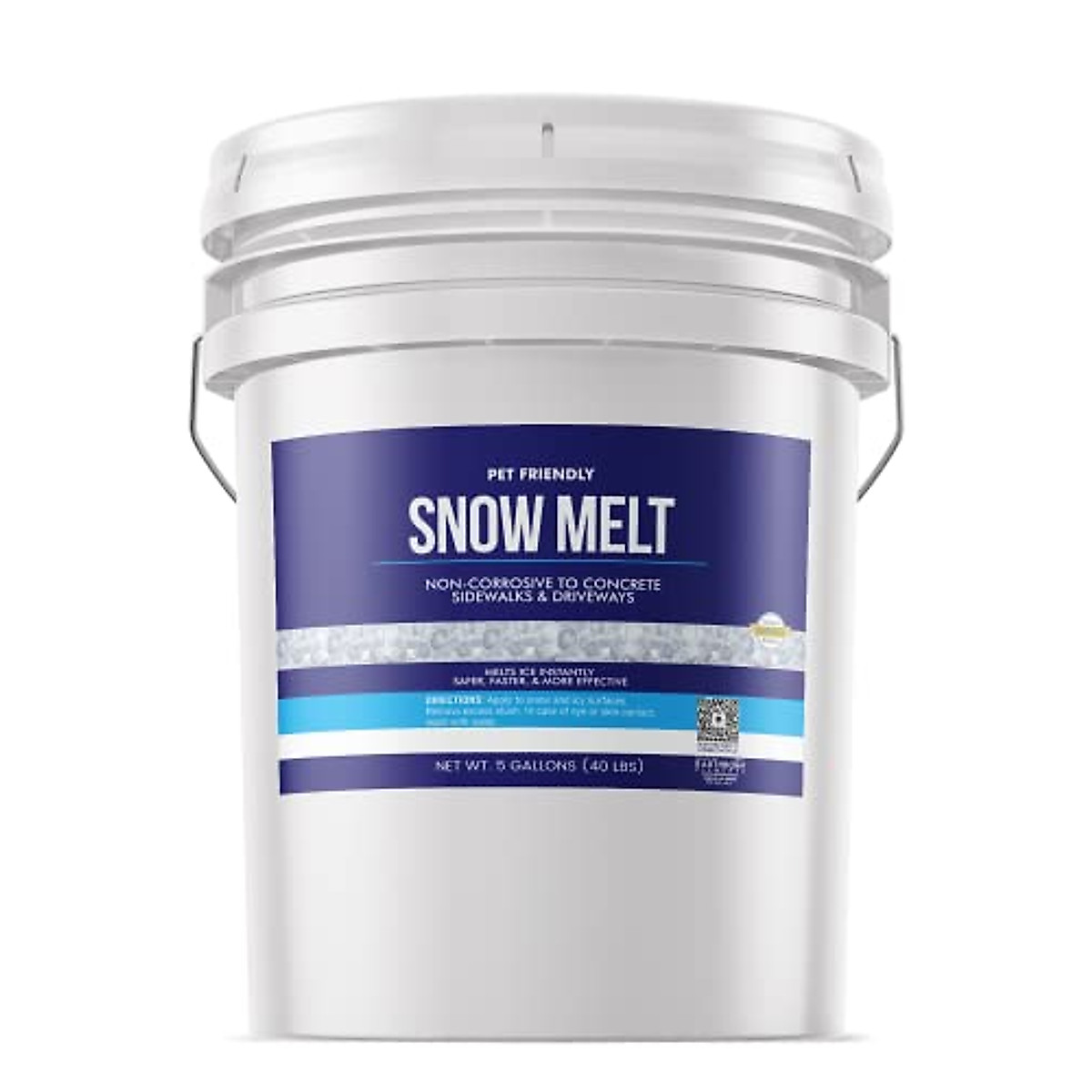 Earthborn Elements Snow Melt 5 Gallon, Fast-Acting & Powerful, Pet & Eco-Friendly Pellets