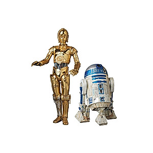 MAFEX No.012 Star Wars The Force Awakens C-3PO & R2-D2 Action Figure Medicom Toy Mafekkusu Non-Scale ABS & ATBC-PVC-Painted