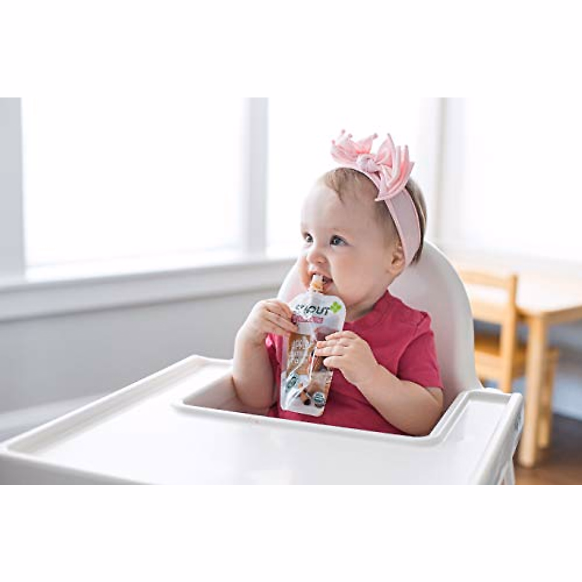 Sprout Organic Stage 2 Baby Food Pouches, Apple Oatmeal Raisin with Cinnamon, 3.5 Ounce (Pack of 6)