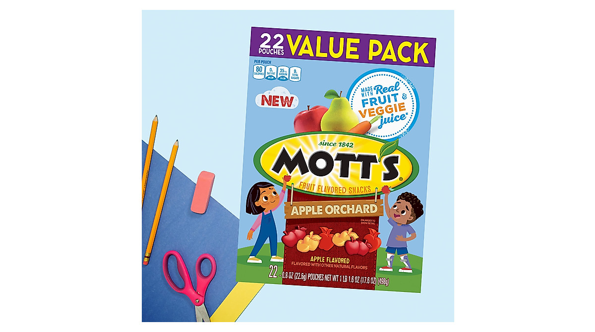 Mott's Apple Orchard Fruit Snacks - Gluten Free & Vitamin C Rich