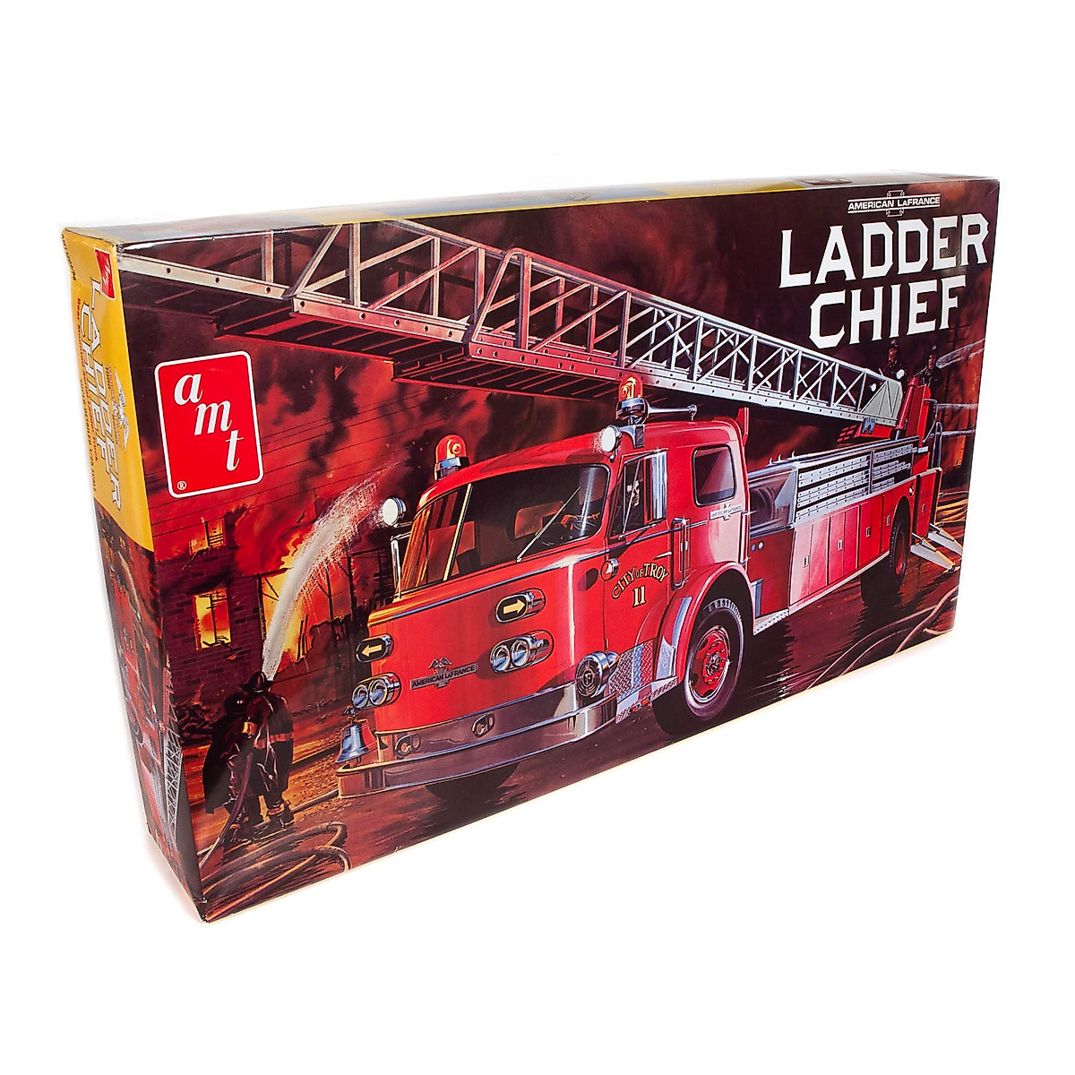 AMT American Lafrance Ladder Chief Fire Truck 1/25th Scale Model Kit
