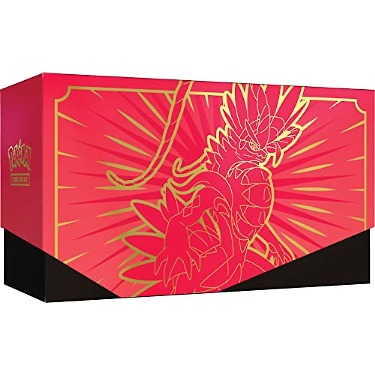 Pokemon TCG: Scarlet and Violet Elite Trainer Box - Koraidon Red (1 Full Art Promo Card, 9 Boosters and Premium Accessories)