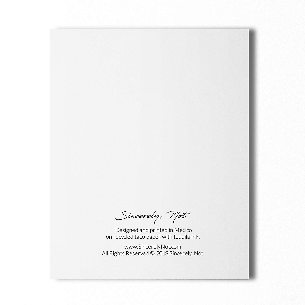 Sincerely, Not Motivational Quote Wall Art Print Poster - Decide What It Is That You Want -UNFRAMED- Modern Inspirational Home Office Artwork - Positive Affirmation Wall Bedroom Mantras