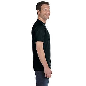 Hanes 6.1 oz. Beefy-T Tall, XLT, BLACK