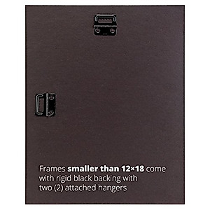 Craig Frames Essentials, Modern 1 Inch Picture Frame, 10 x 13 Inch, Black, Set of 4