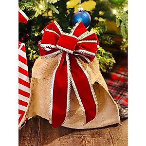 BAGTAK Burlap Bags with Drawstring 17 3/4" x 23" Burlap Sack (2 PACK) - Multi-Purpose Burlap - Gift Bags - Potato Bag - Storage Bag - Arts & Crafts - Ships from USA (2)