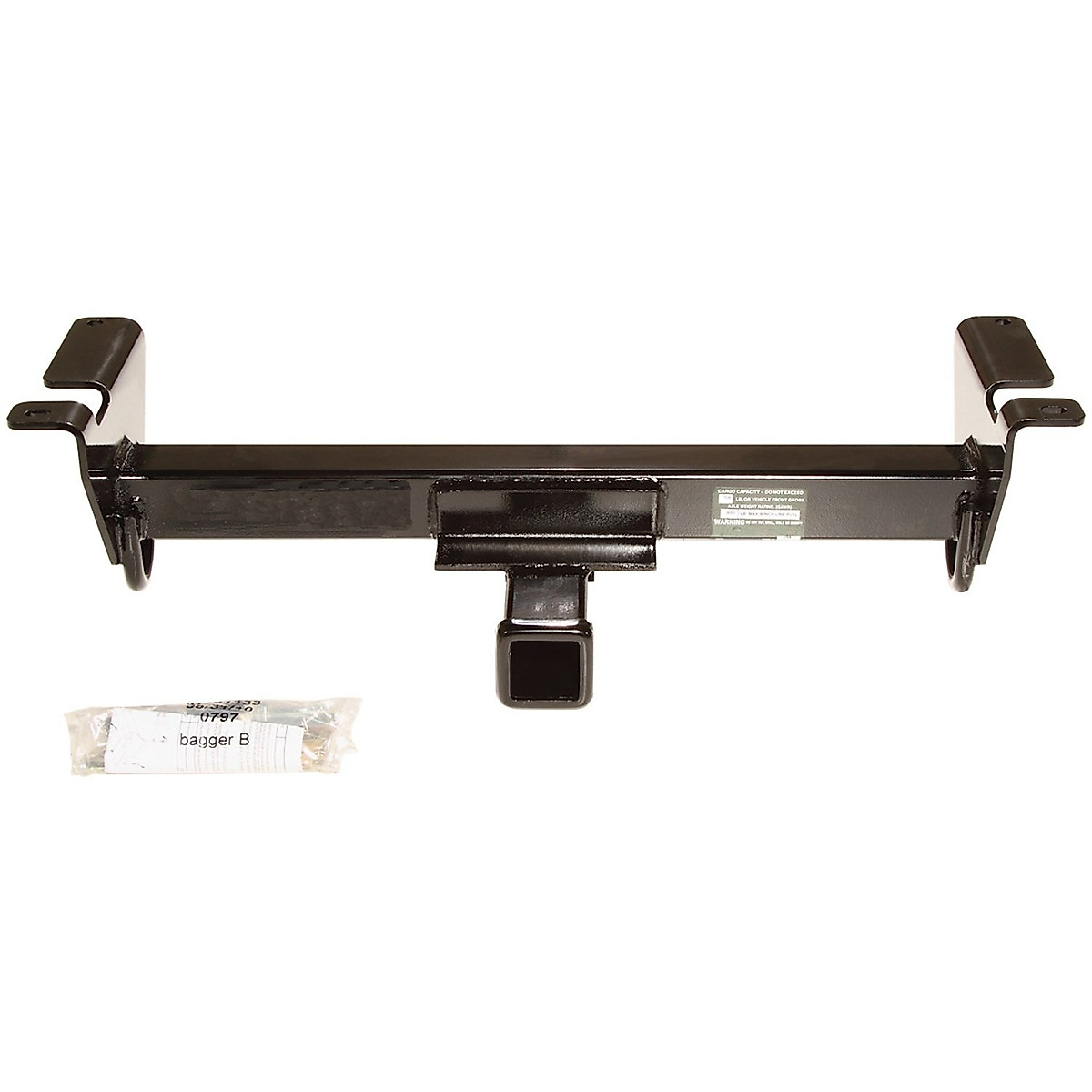 Reese 65023 Front Mount Receiver with 2" Square Receiver opening