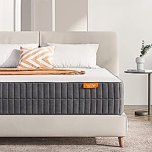 Sweetnight Queen Mattress-Queen Size Mattress, 10 Inch Gel Memory Foam Mattress for Back Pain Relief /Motion Isolation & Cool Sleep, Flippable Comfort from Soft to Medium Firm, Sunkiss