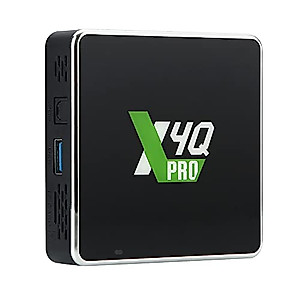 Ugoos X4Q Pro Android 11 Amlogic S905X4 TV Box 4GB RAM 32GB ROM 2.4G/ 5G Dual WiFi BT5.1 USB 3.0 Ethernet 1000M Supports AV1 4K HDR Set Top tv Box