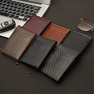 SMART LB Anti-Lost Bluetooth Wallet Tracker & Finder GPS Position Locator Slim Money Clip Wallet Credit Card Holder Gifts for Men