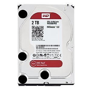 Western Digital WD 2TB SATA 6Gbs 64MB Red Drive