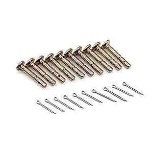 Pro-Parts 10 PK 738-04124 738-04124A Replacement Shear Pin Kit for MTD 300/500/600 Series 2 Stage Snow Throwers