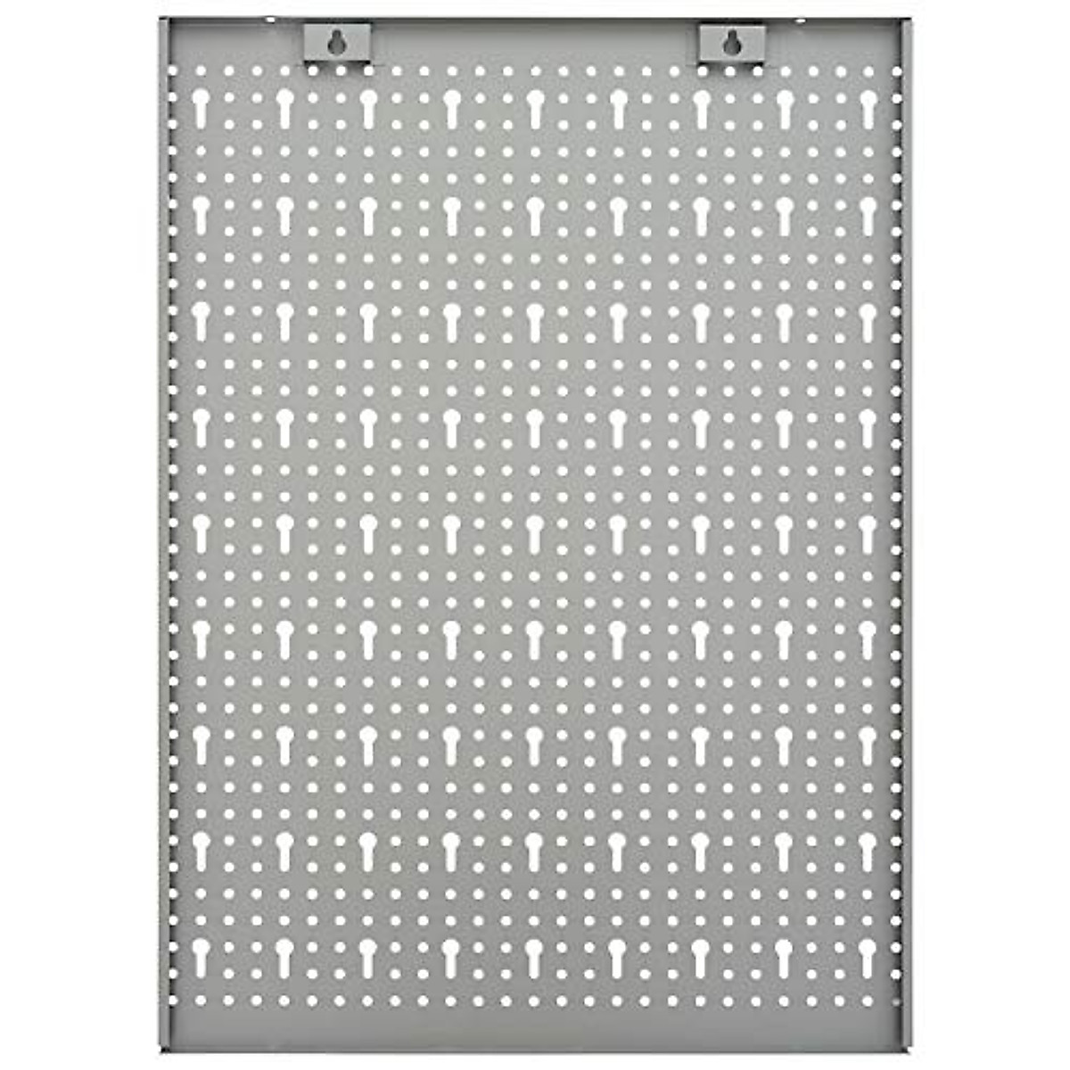 Tidyard 3 Piece Wall-Mounted Peg Boards, Steel Wall Panels with Holes, Metal Tool Pegboards Storage Organizer Gray for Garage, Workbench, Workshop 47.2 x 22.8 x 0.4 Inches (L x W x T)